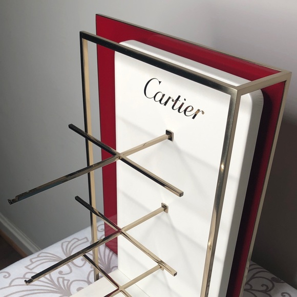 Cartier | Accents | New Authentic Cartier 3 Tier Frame Tower Display ...